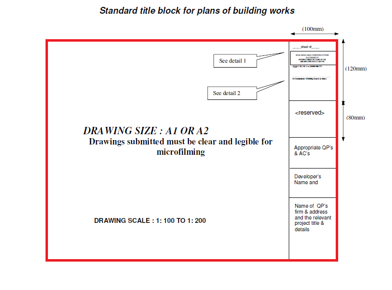CAD AND DRAFTING: Structure Drawing Standard & Submission