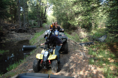 The 5 Miles: Brody's First Mudding Four Wheeler Ride