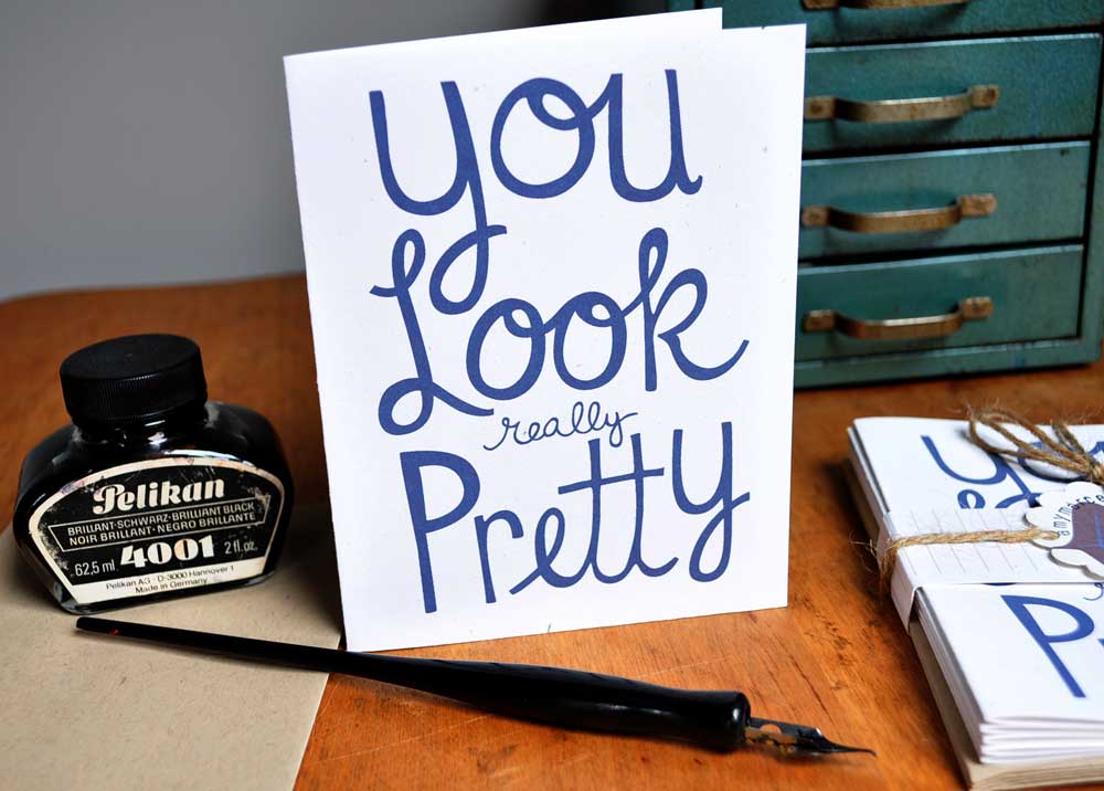 things that make my day: you look pretty