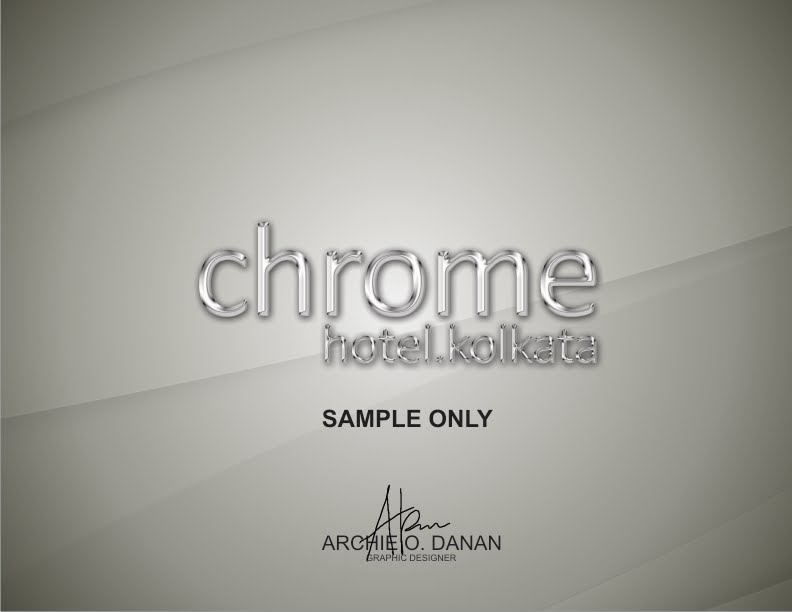 Graphic Design • Photography: Sample Chrome HOTEL INDIA :Logo, Business ...