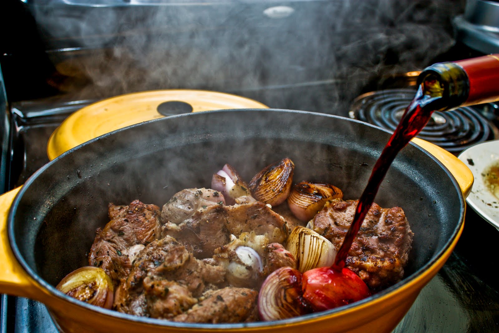 Kate and Julio's kitchen: Braised Lamb shoulder with root vegetables