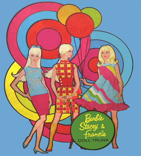 SPRINKLES AND PUFFBALLS: Barbie Carrying Cases and Trunks