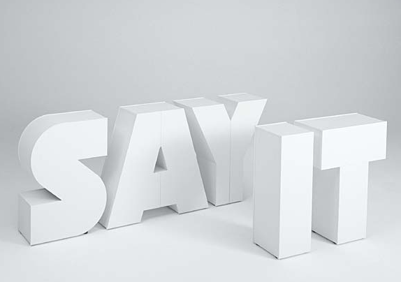 26 Letter Furniture by Set26 | 1 Design Per Day