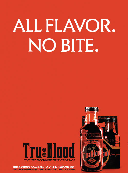 If It's Hip, It's Here (Archives): HBO Promotes True Blood With A Beverage