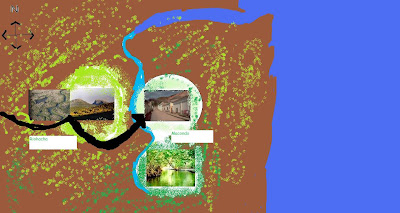 100 Años De Soledad: Mapa de la ruta seguida por los pobladores de Macondo.