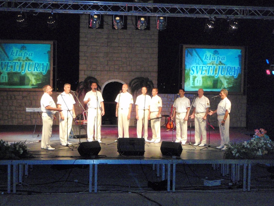 Marti's Musings: Dalmatian Klapa Singing-Not a Dog