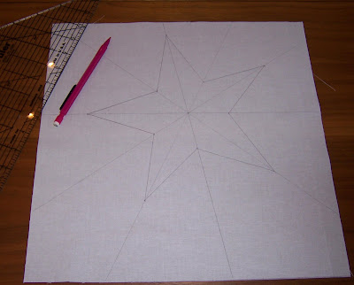 Carmen Rose Prose: Five Point Quilt Star Pattern Tutorial Part One