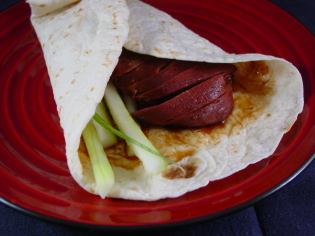 Judy and Barry, Cooking D'Lites: Peking Duck Wraps