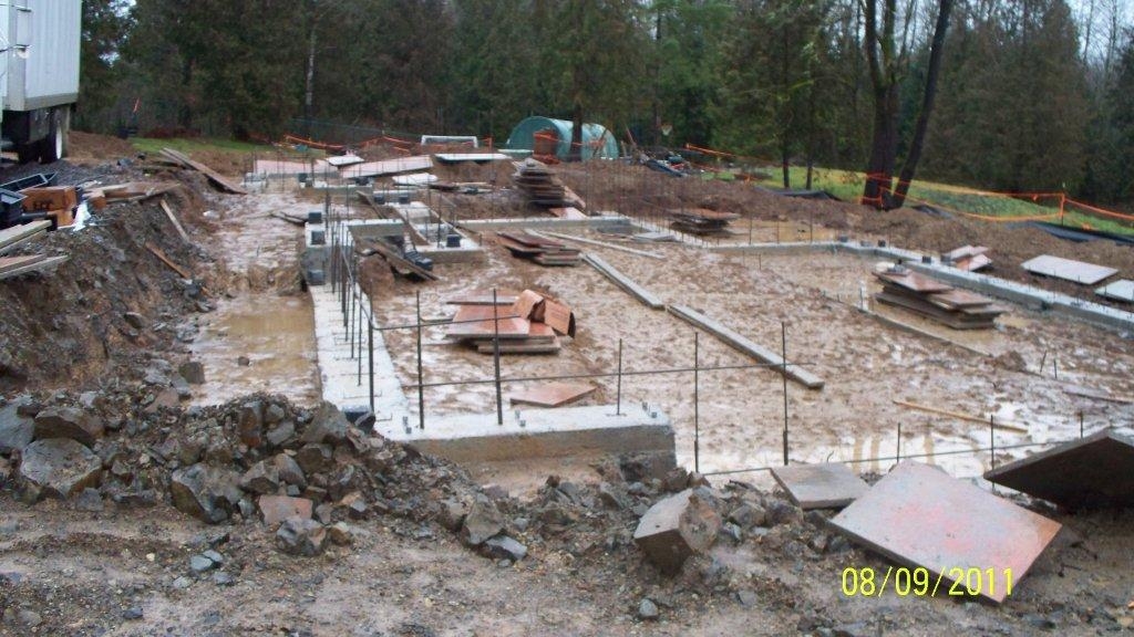 our new house: And so it begins...the excavation