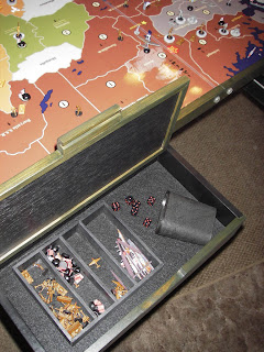 Folding Game Table: The Drawers