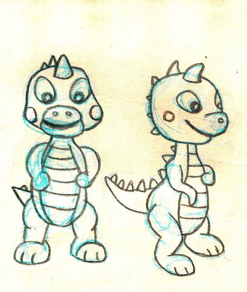 Ethan Clements: Alien Toy Drawings...