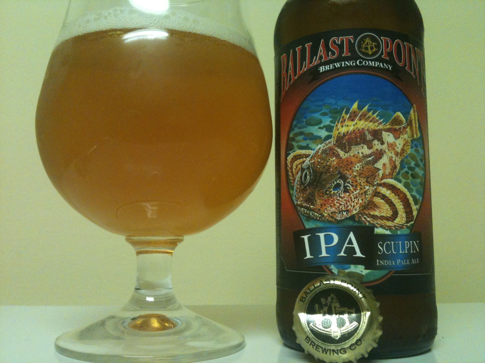 Cervejas Americanas: Ballast Point - Sculpin IPA (a melhor IPA americana?)
