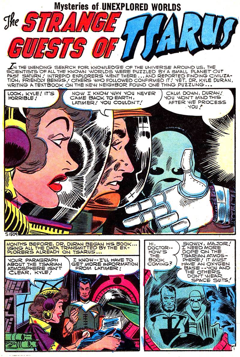 Ditko Comics: Unusual Tales - The Strange Guests Of Tsarus