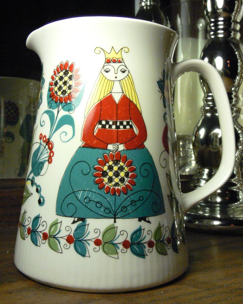 Keramikk: Figgjo Flint Saga Pitcher