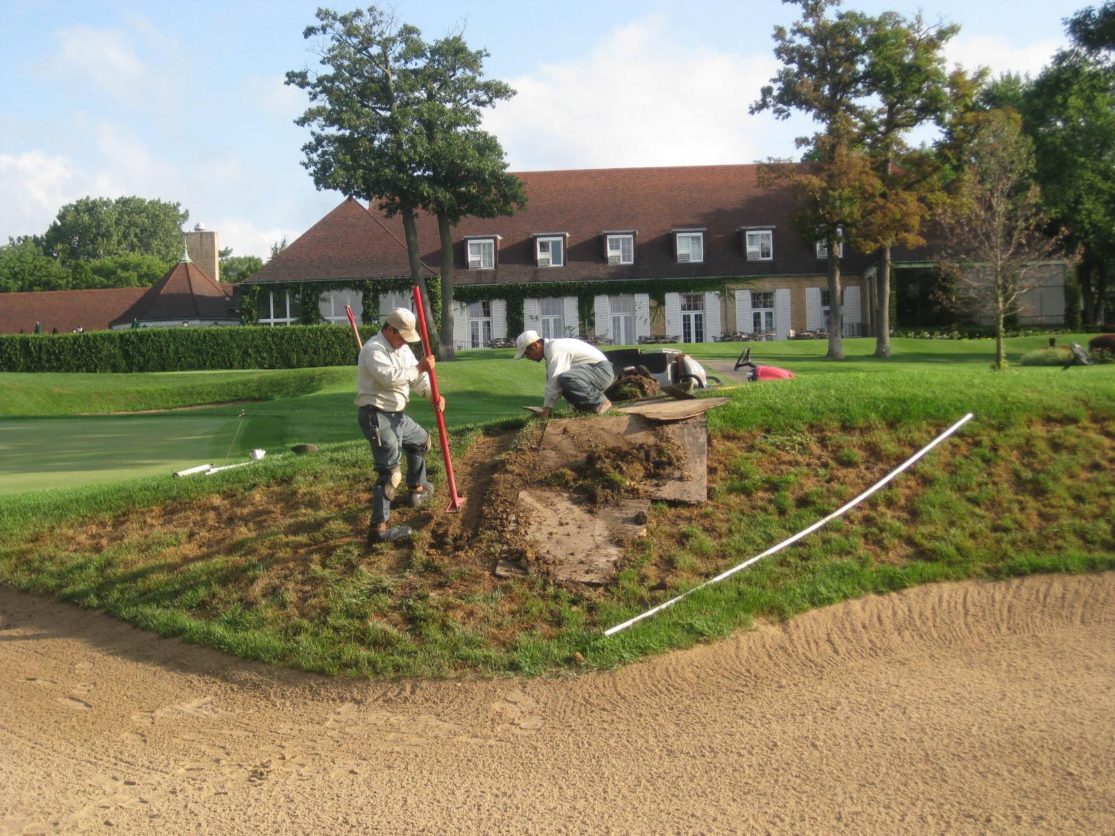 Northmoor Country Club Golf Course Operations: Bunker Face Replacement
