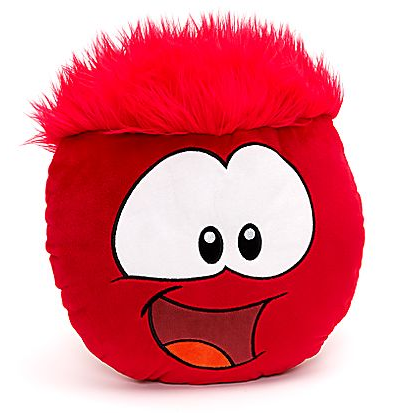 Club Penguin Watch Dog: New Club Penguin Red Puffle Beanbag Chair!
