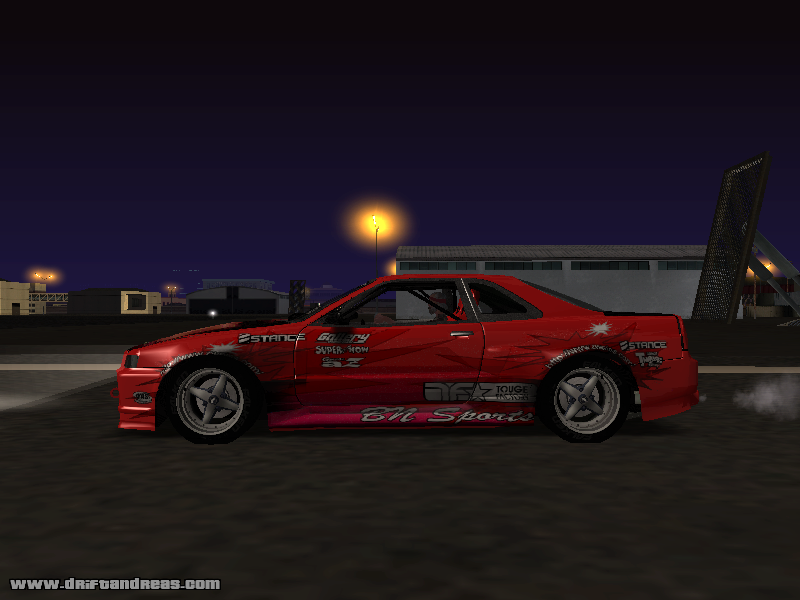 SVK Clan Drifters: Nissan Skyline R34 Garage Trash Race