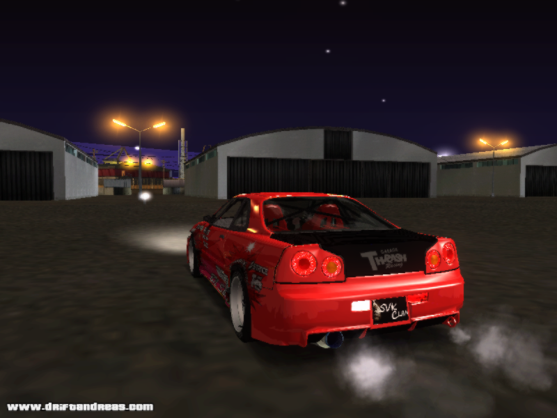 SVK Clan Drifters: Nissan Skyline R34 Garage Trash Race