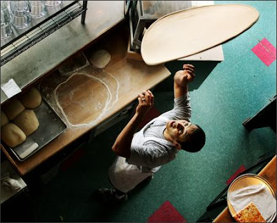 Nanooze: The Physics of Pizza Tossing