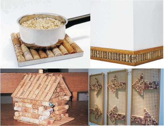 UPCYCLE The Art of The R's: Put a Cork In It...Or On It! Recycle.