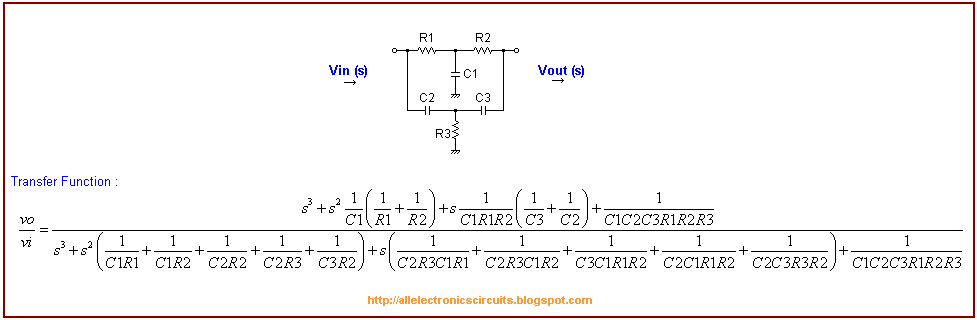 All Electronics circuits: Twin-T Notch Filter
