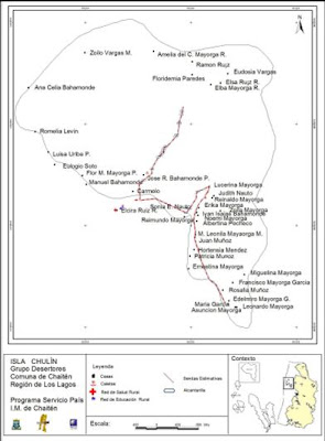 Reflejos Insulares: Mapa de Isla Chulín