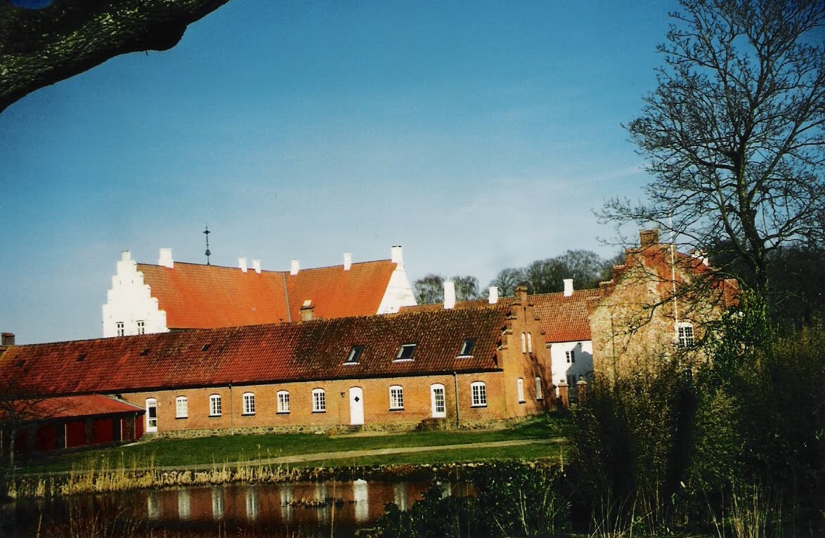 Church and Manor in Denmark: Tjele, Mid Jutland, Viborg amt.