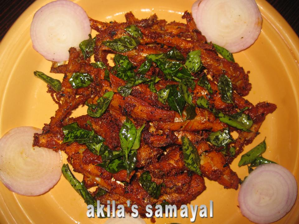 Nethili Meen Varuval ( Anchovies fish fry ) - Learning-to-cook
