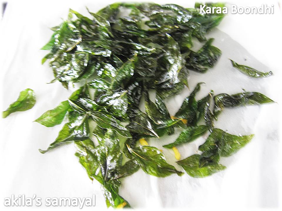 Learning-to-cook: Kaara Boondhi