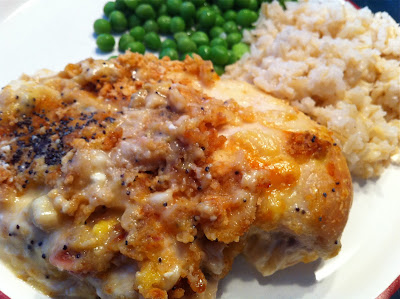 Boy Cheese Sandwich: Baked Chicken Opulent & Oven Rice