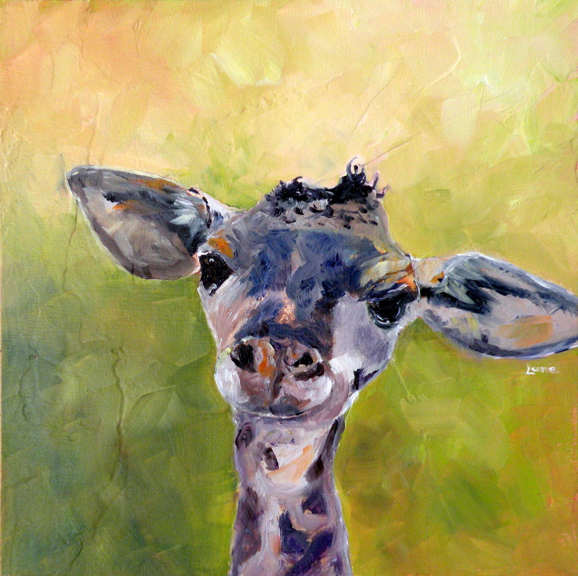 ART FOR LIFE: "Zoe's Giraffe" © Saundra Lane Galloway
