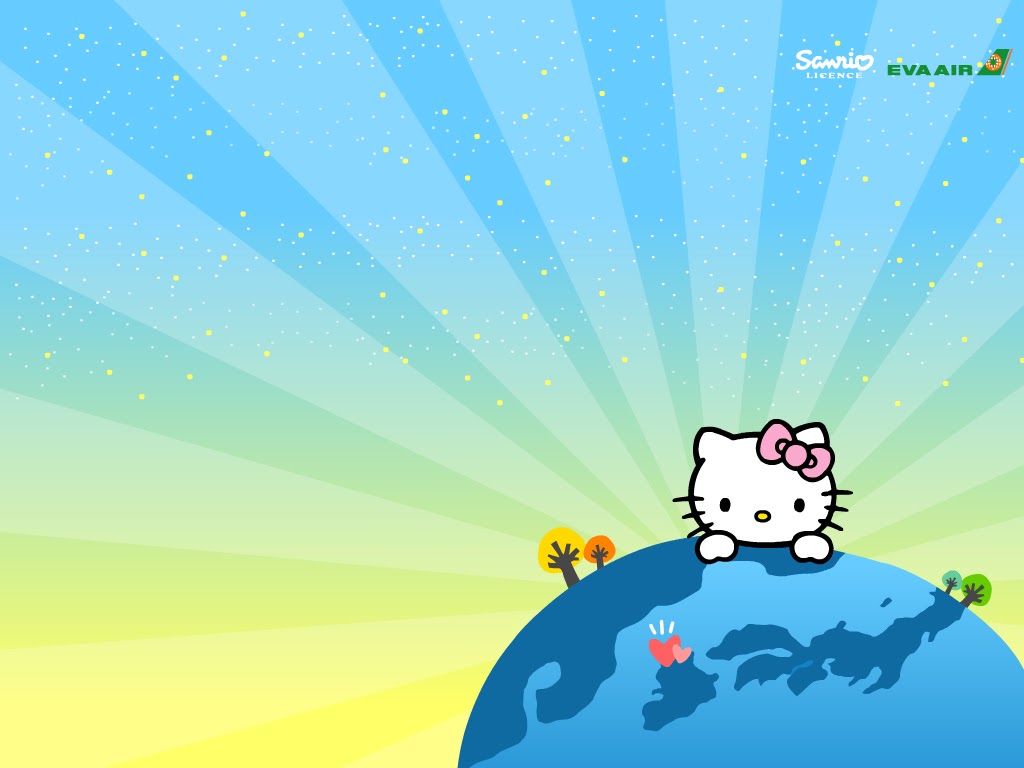 Mimmy and Hello Kitty: Wallpaper Hello Kitty Earth