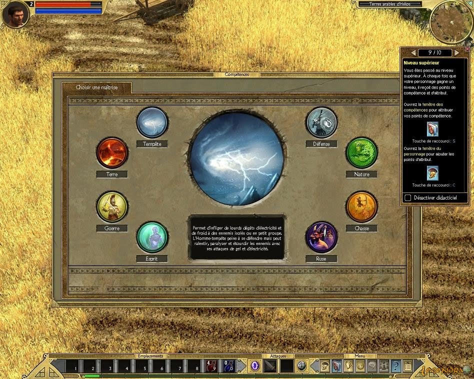 Astuce & co: Titan quest les classes