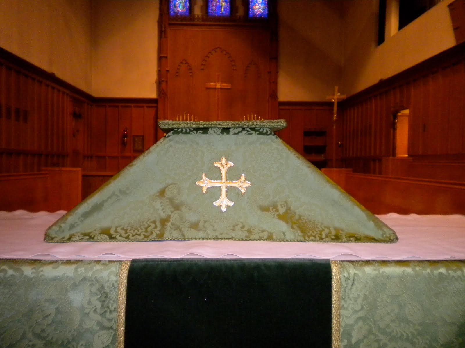 The Ministry of the Altar: The Vested Chalice and Paten