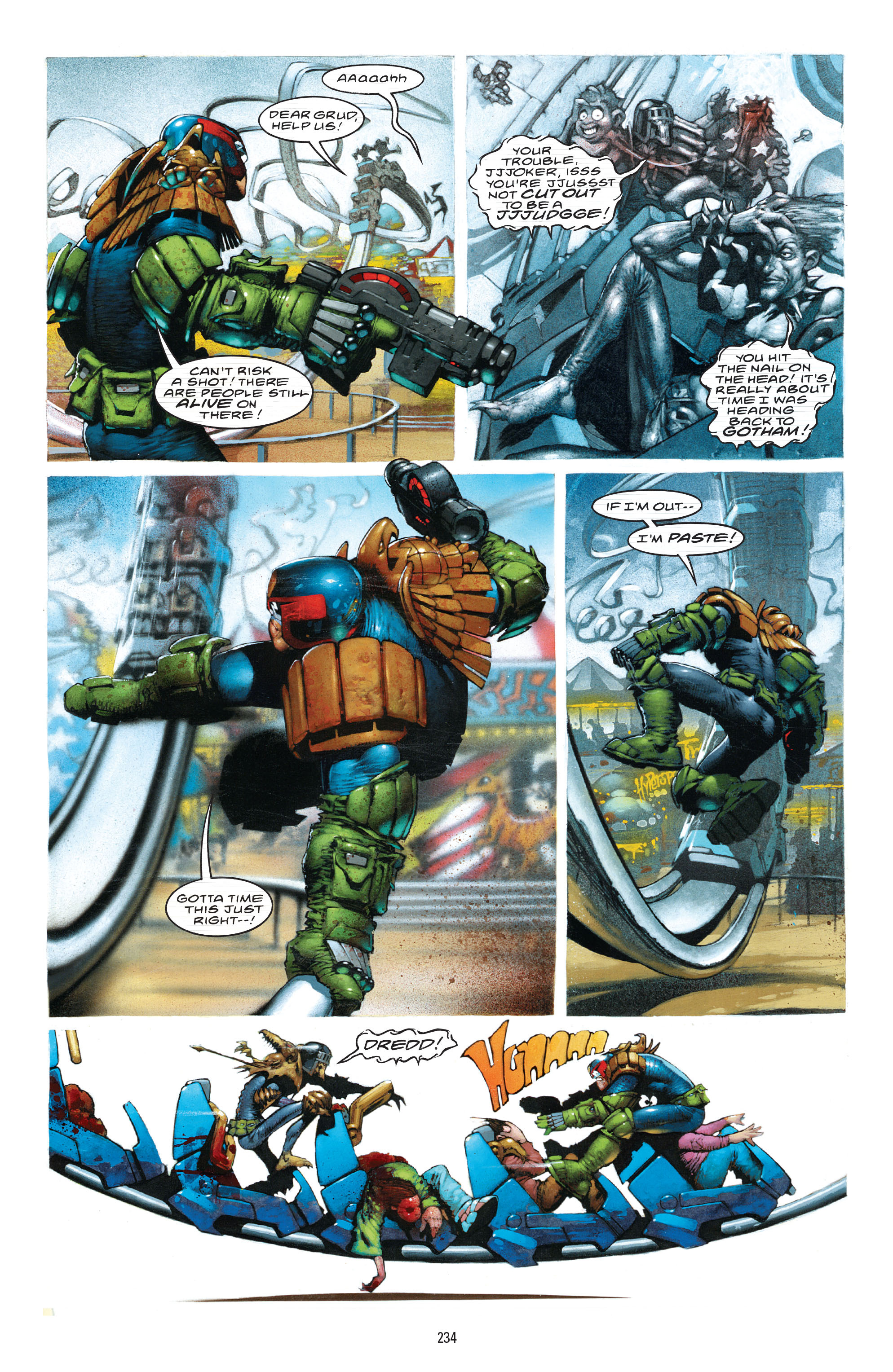 Read online Batman/Judge Dredd Collection comic - Issue # TPB (Part 2)
