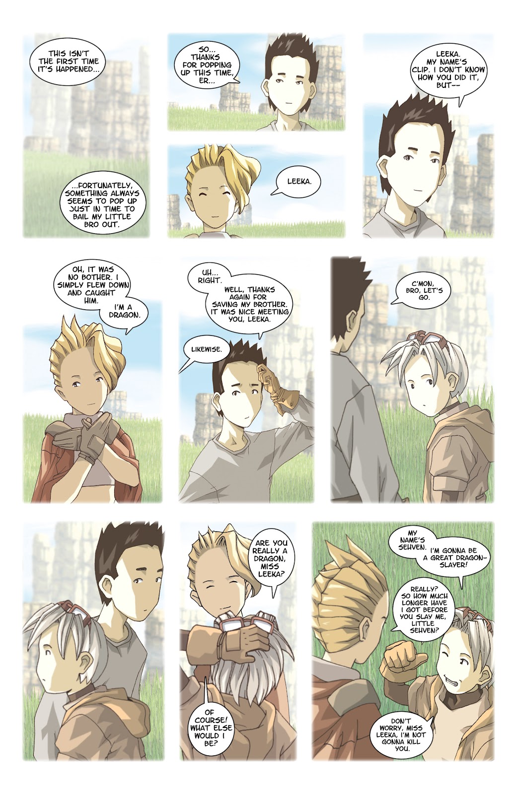 Read online Feather comic - Issue #1