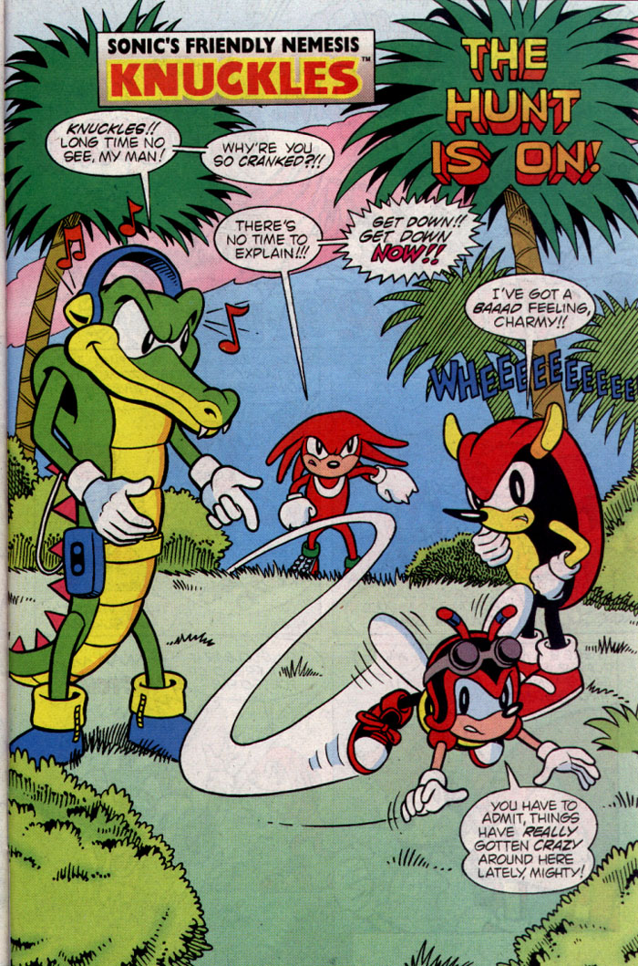 Read online Knuckles' Chaotix comic - Issue # Full
