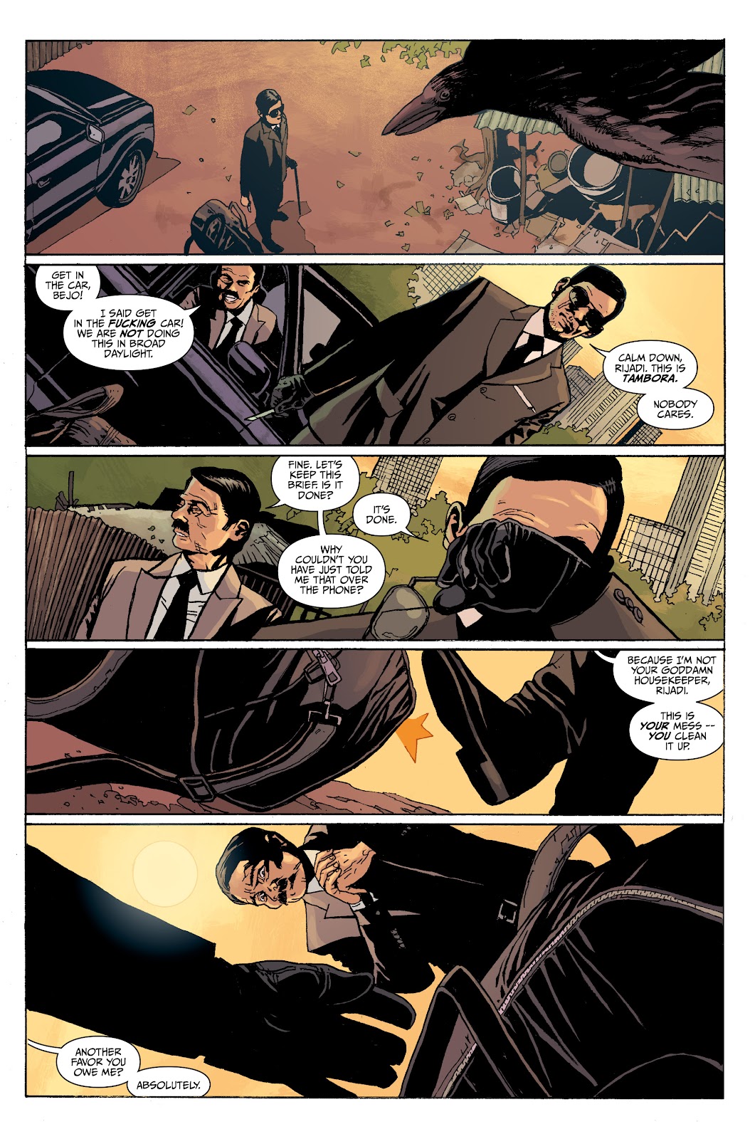 Read online The Raid comic - Issue #4