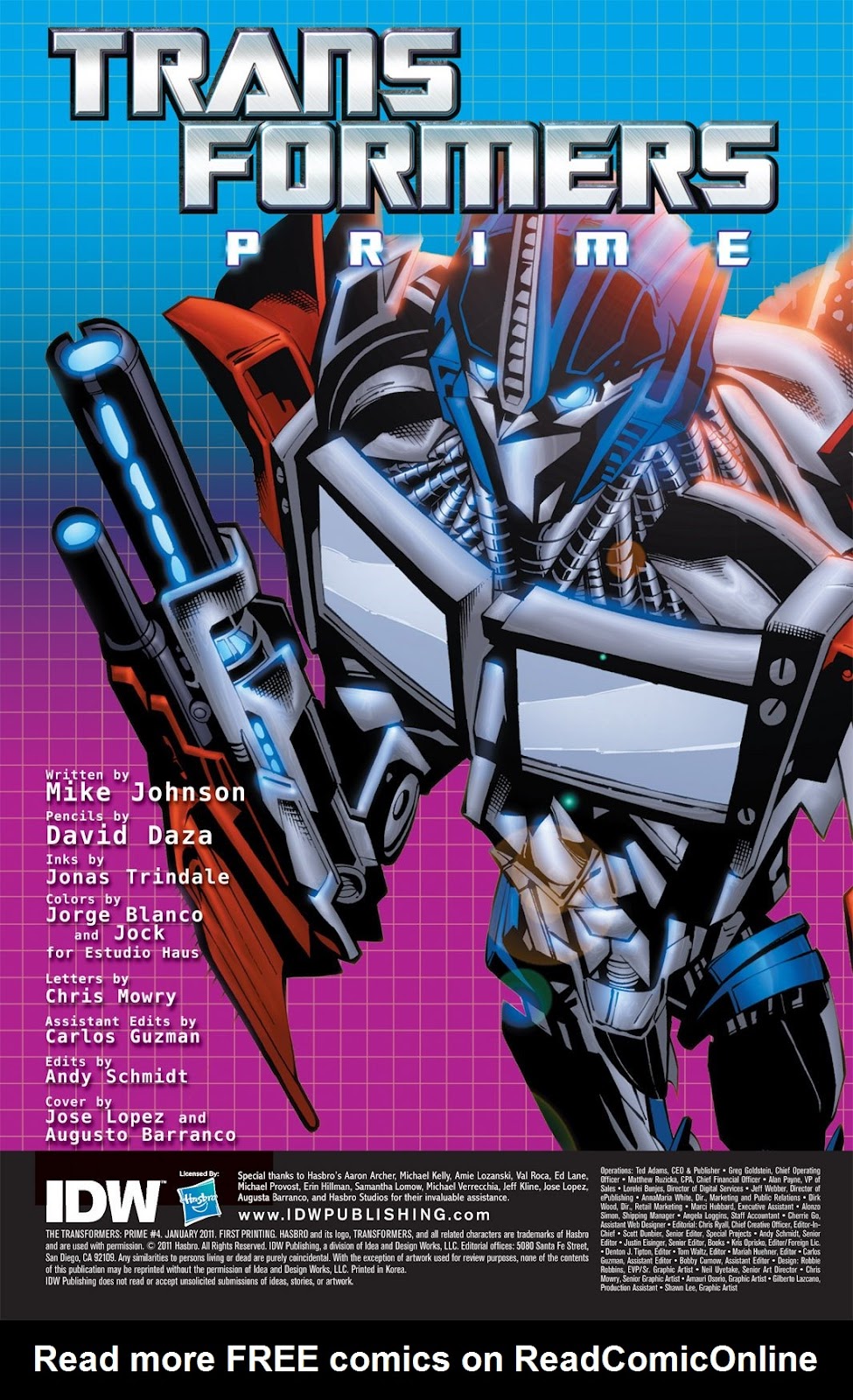 Read online The Transformers: Prime comic - Issue # _TPB
