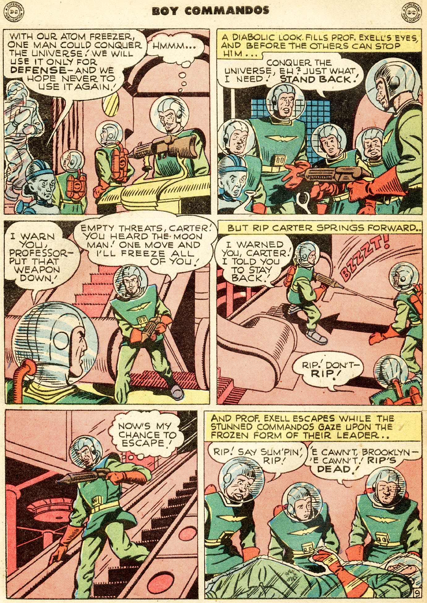 Read online Boy Commandos comic - Issue #20