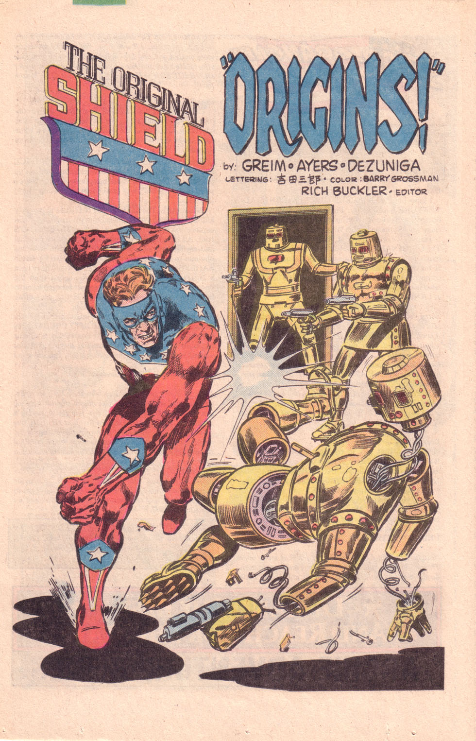 Read online The Original Shield comic - Issue #1