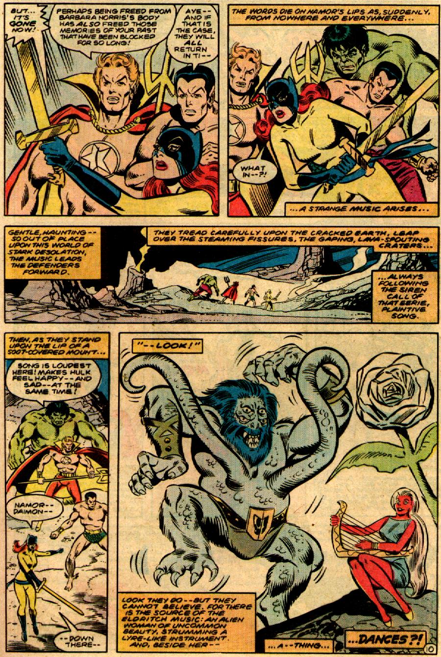 Read online The Defenders (1972) comic - Issue #108