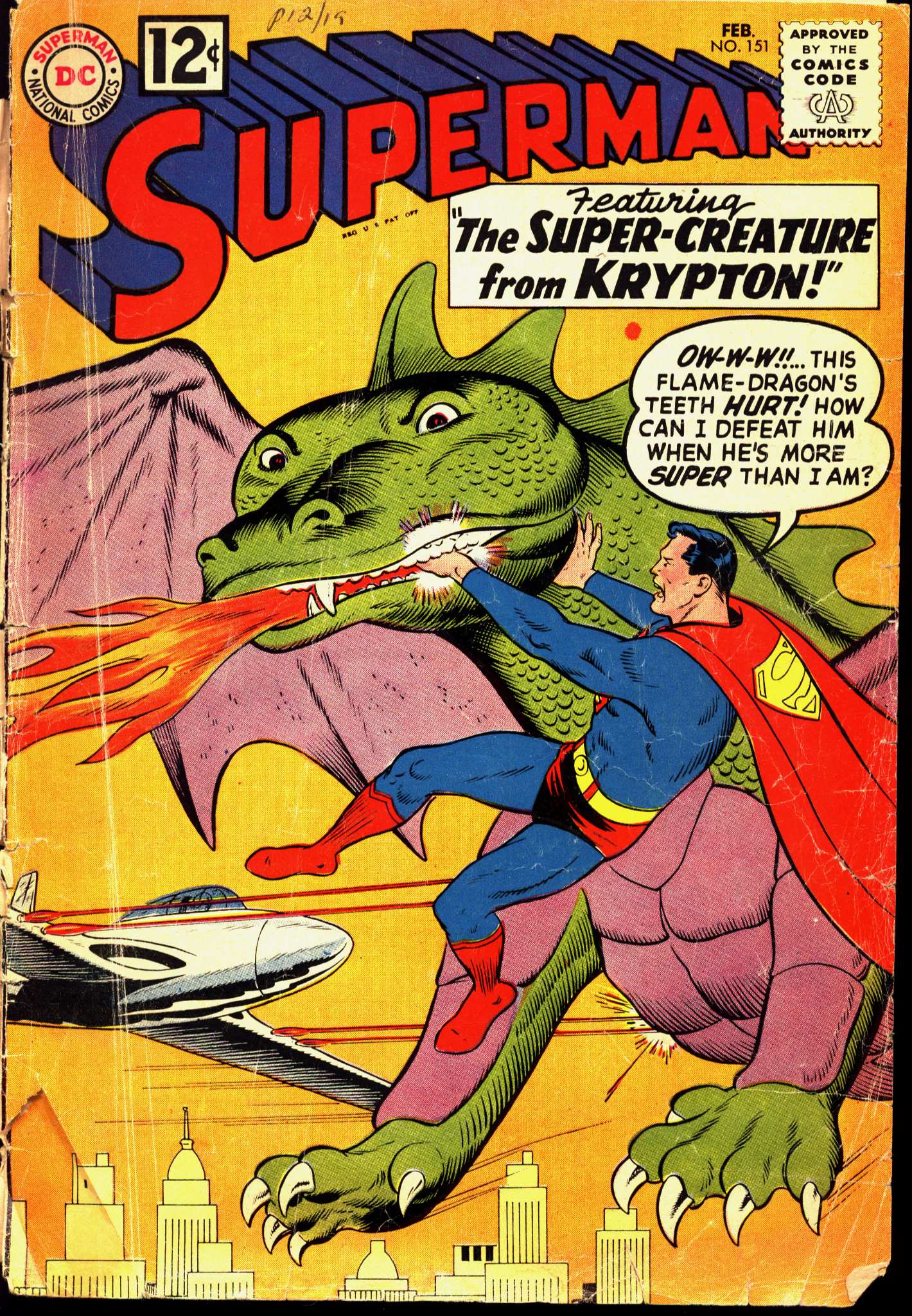 Read online Superman (1939) comic - Issue #151