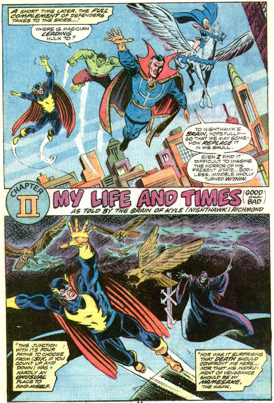 Read online The Defenders (1972) comic - Issue #32