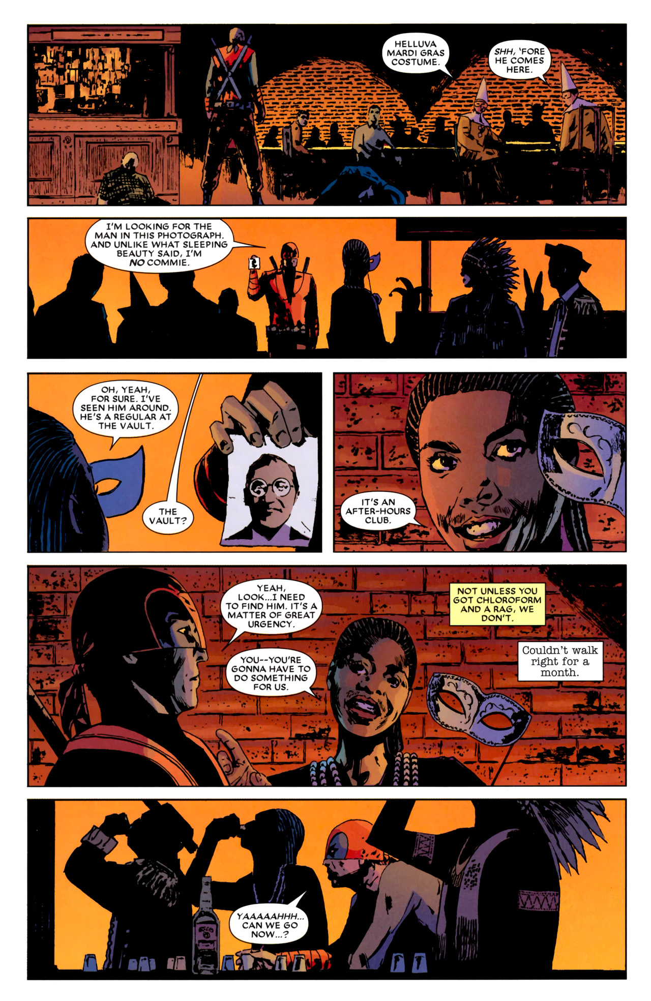 Read online Deadpool Pulp comic - Issue #2