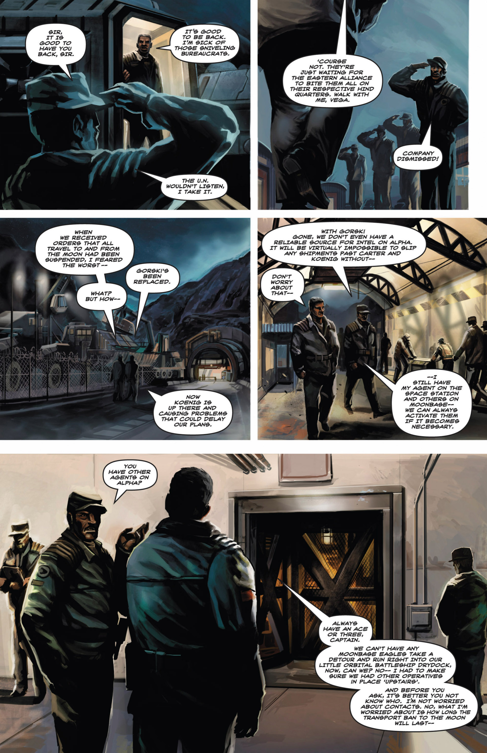 Read online Space: 1999: Aftershock comic - Issue #1