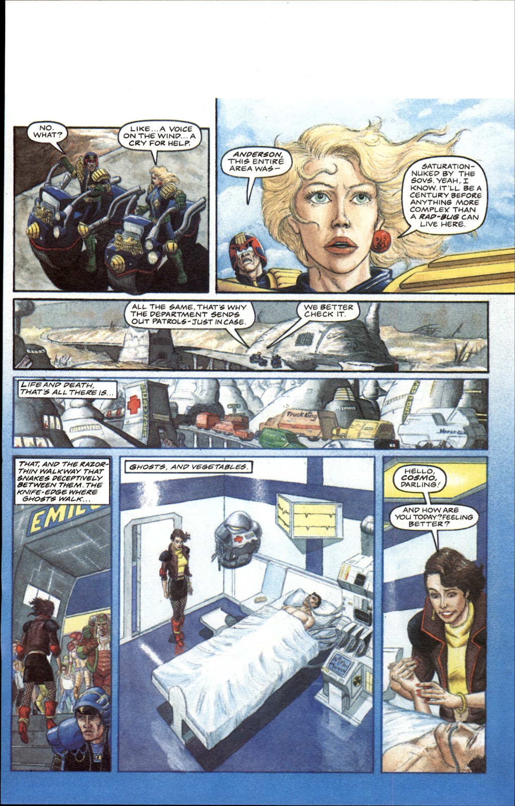 Read online Dredd Rules! comic - Issue #7