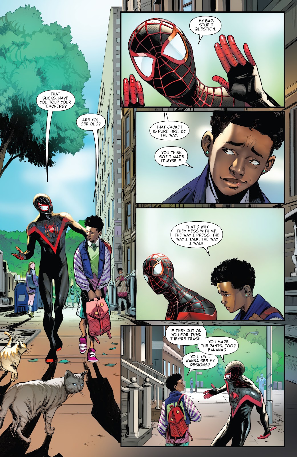 Read online Miles Morales: Spider-Man comic - Issue #17