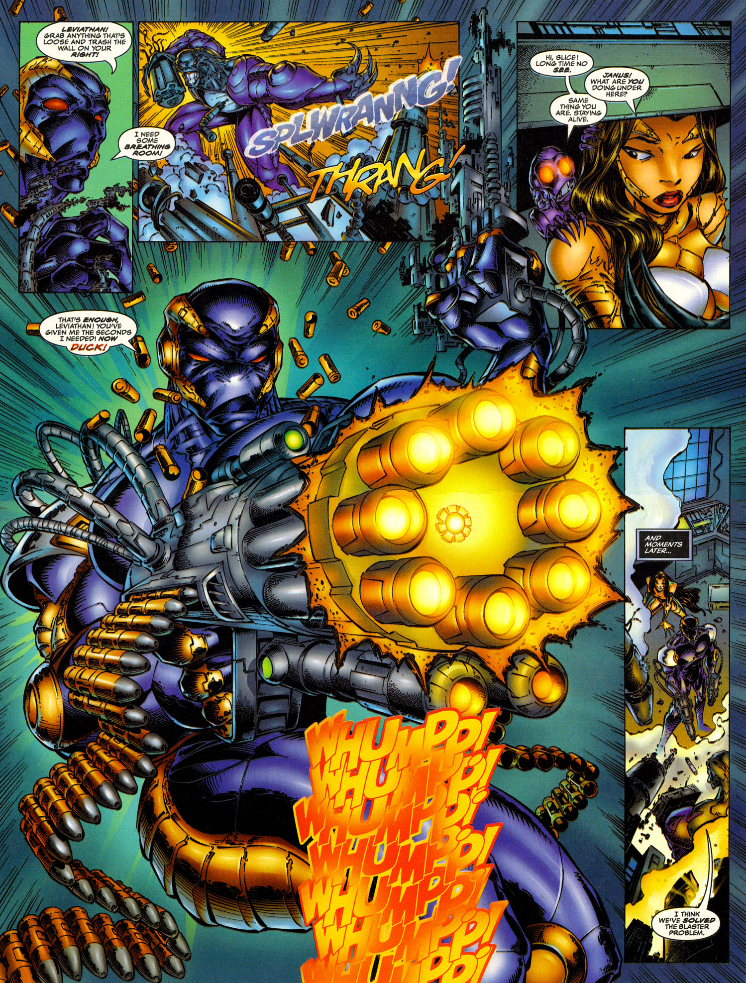 Read online Weapon Zero comic - Issue #10