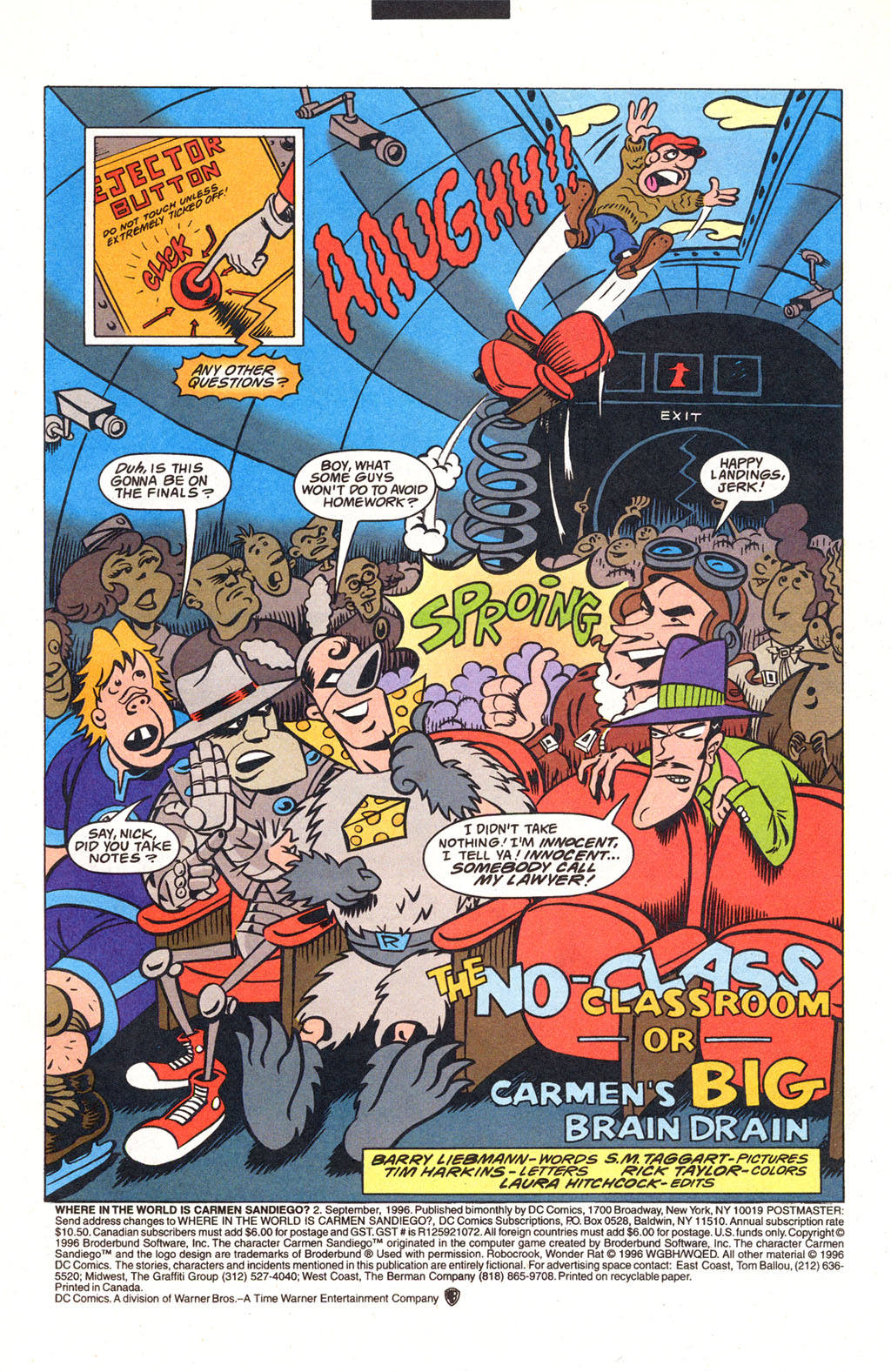 Read online Where In The World Is Carmen Sandiego? comic - Issue #2